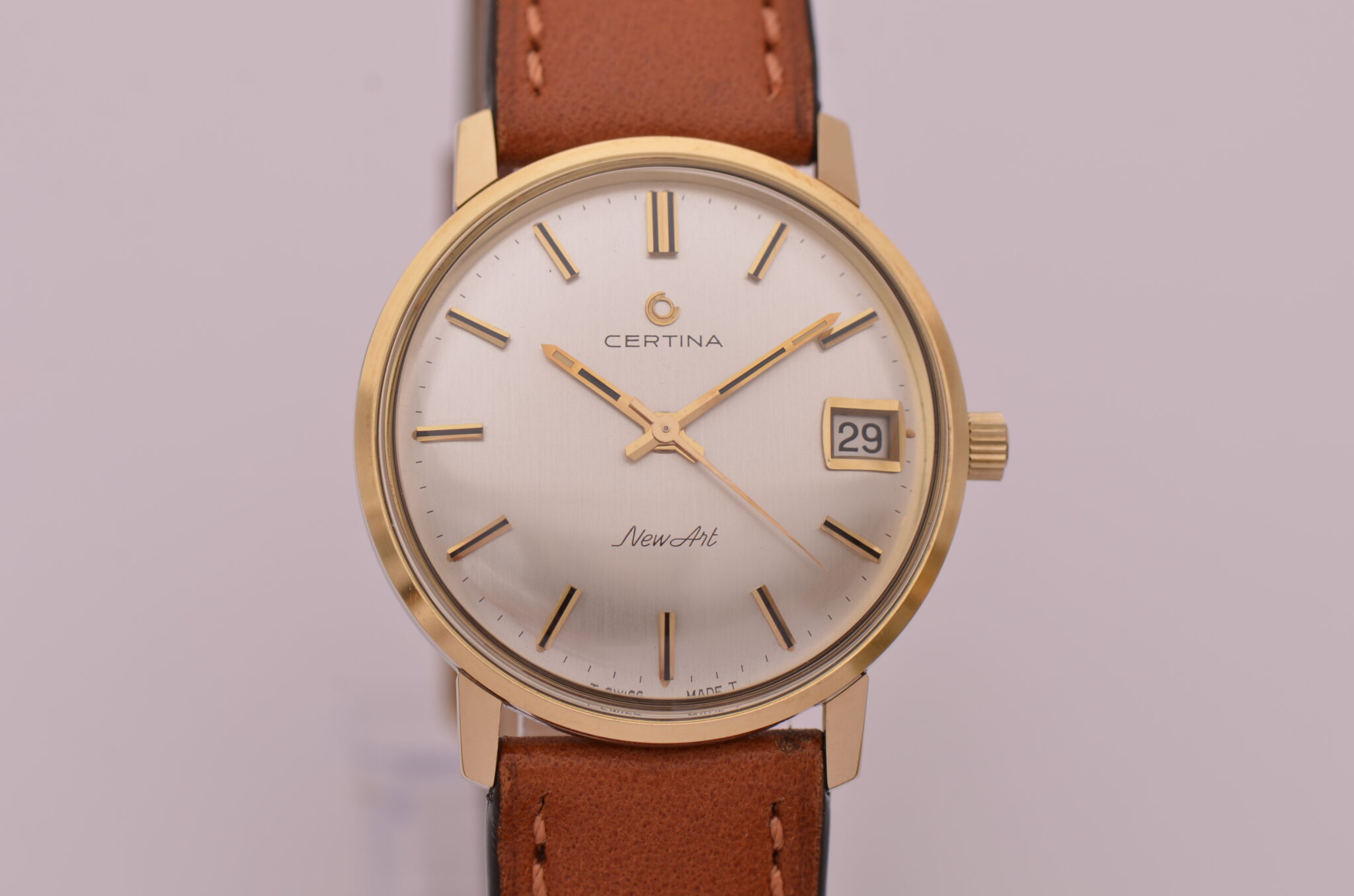SOLD!!! Certina New Art (gold capped) – HORLOGICA
